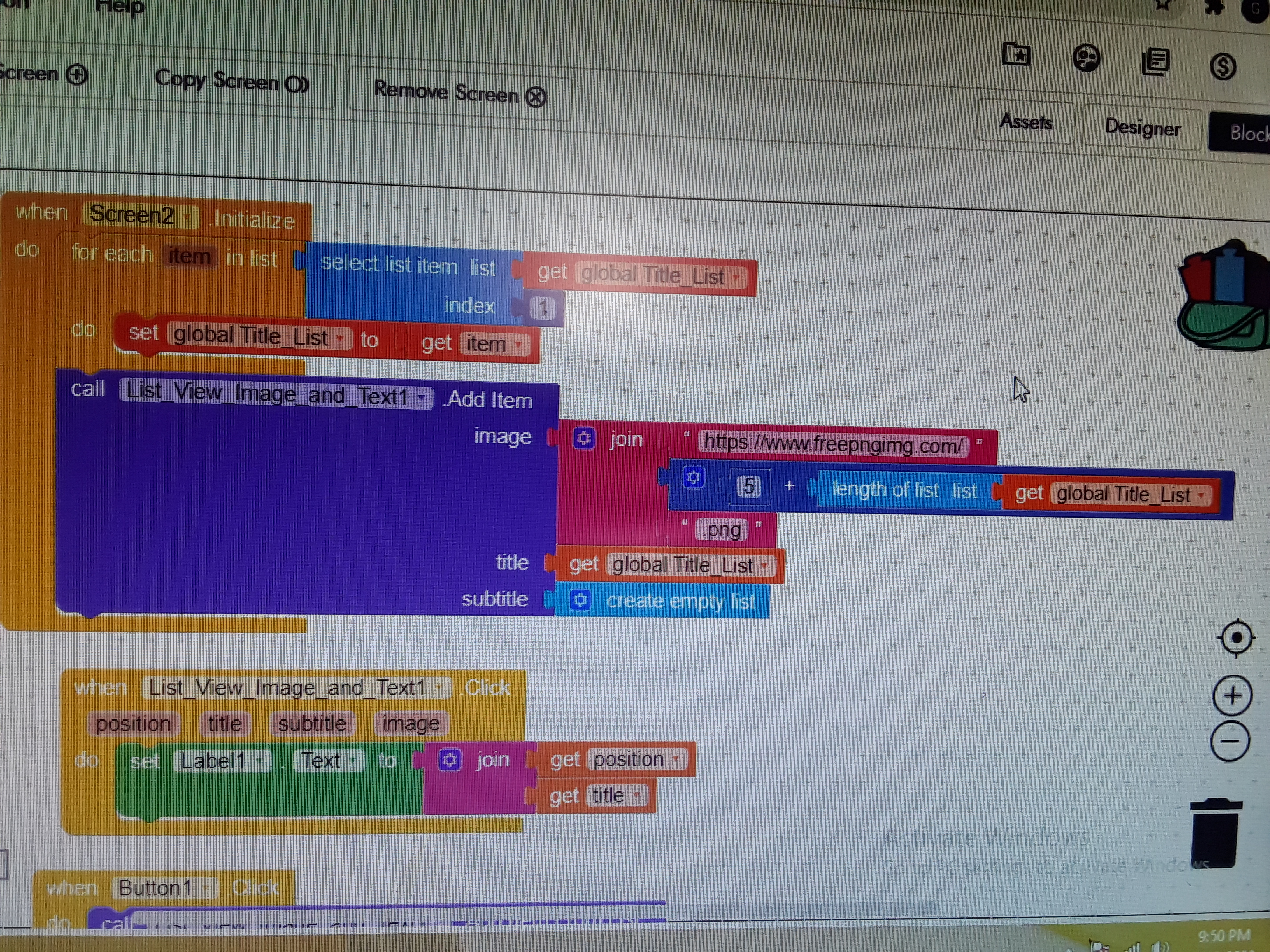 How to create Image list and select item in list view image and text - Discuss - Kodular Community