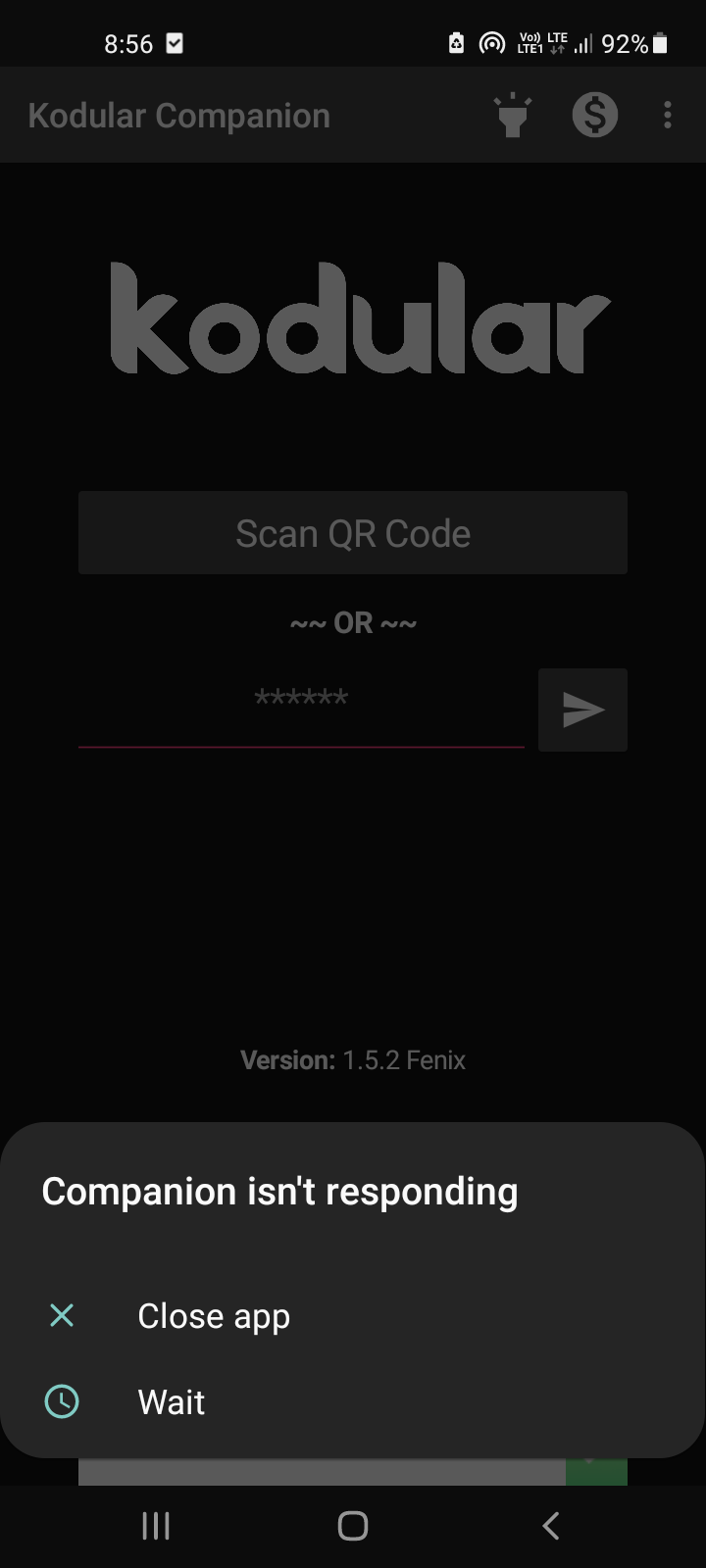 Kodular Companion App Error V1.5.2 Fenix - Bugs - Kodular Community