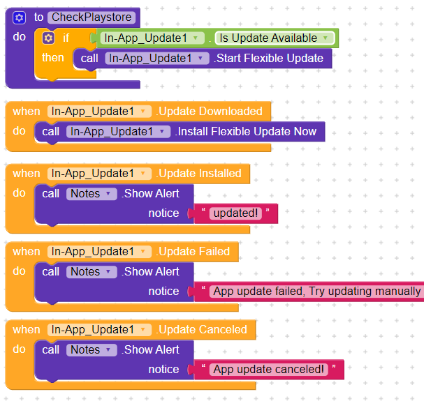 How to use In-App Update Component - Page 2 - Guides - Kodular Community