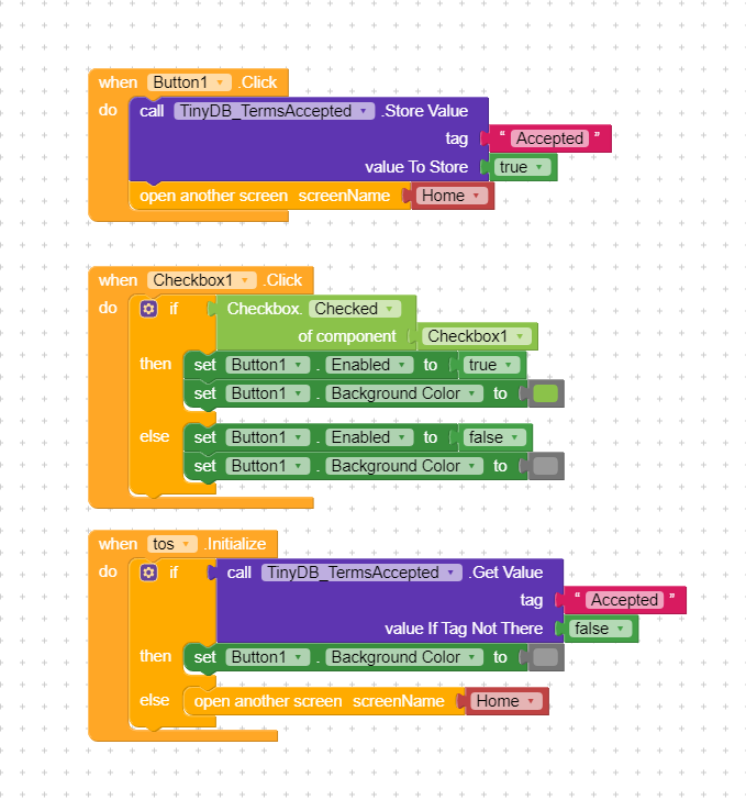 Term of Service screen - Discuss - Kodular Community