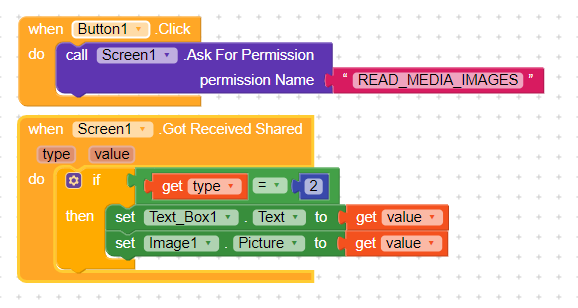 Sharing Images in Android 13 - Discuss - Kodular Community