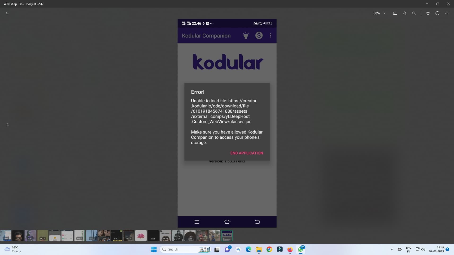 Im facing this error on connecting companion but i remove the deephost extension - Discuss ...