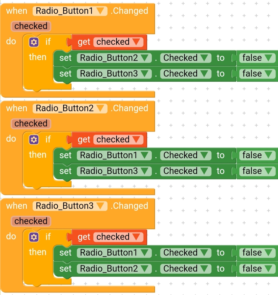 Radio Button lacks a click event handler - IWant - Kodular Community