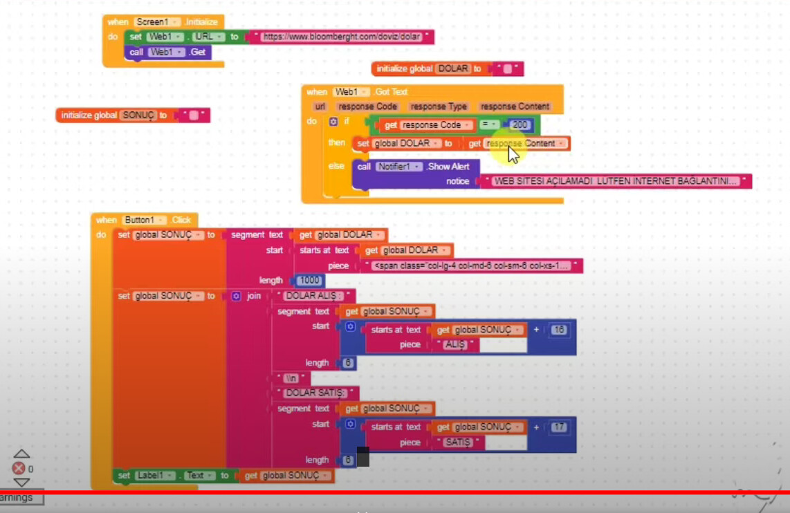 Select list item: Attempt to get item number 1 of a list of length 0: () - Discuss - Kodular ...
