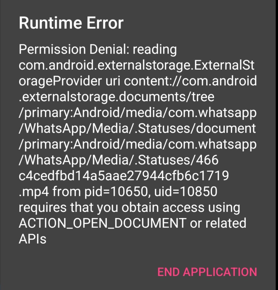 Iam unable to share content uri file from share component - Discuss - Kodular Community