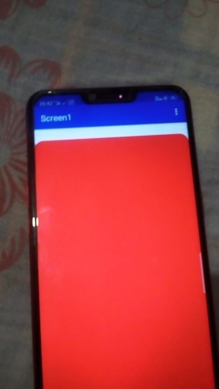 How to make this card full screen like i want it to fill whole screen ...