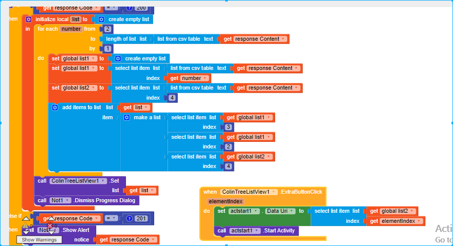 Need help - Colin tree list view ( extra button click ) - Discuss - Kodular Community