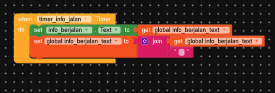 How to make marquee label unstopped? - Discuss - Kodular Community