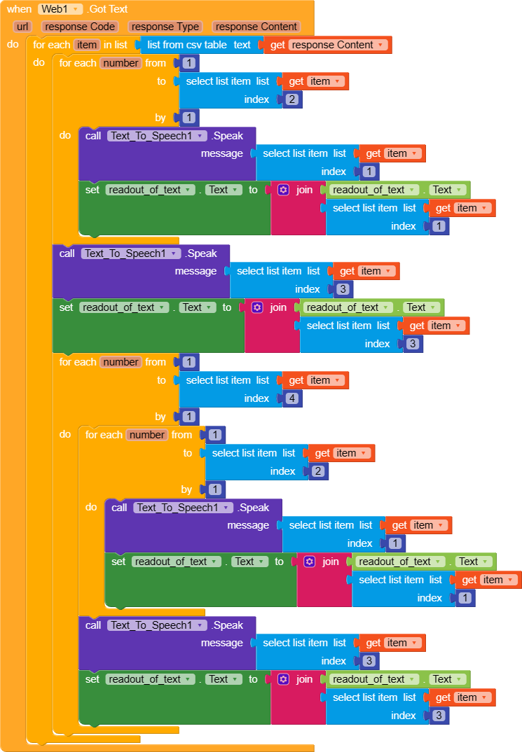 App doesn't wait for Text to speech to finish before moving on to the next block - Discuss ...
