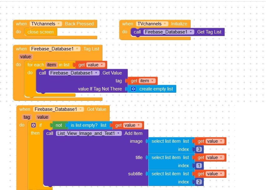Search bar for listview image with firebase database - Discuss - Kodular Community