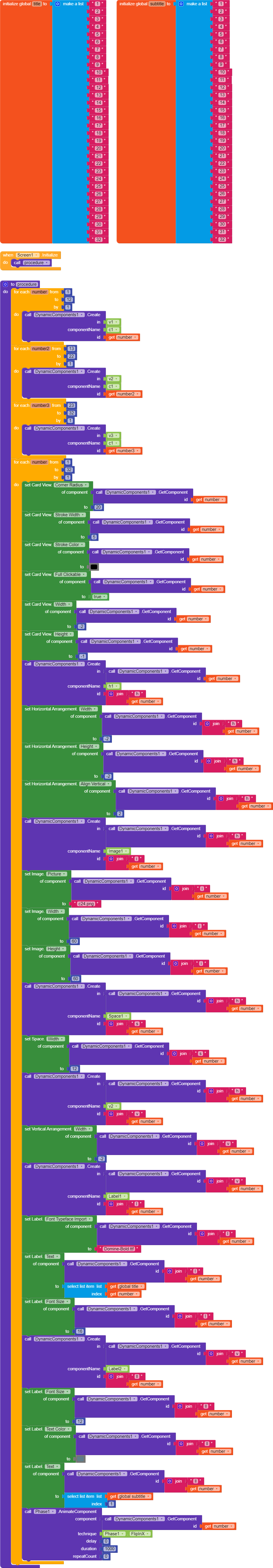 All component must have unique id error? - Discuss - Kodular Community