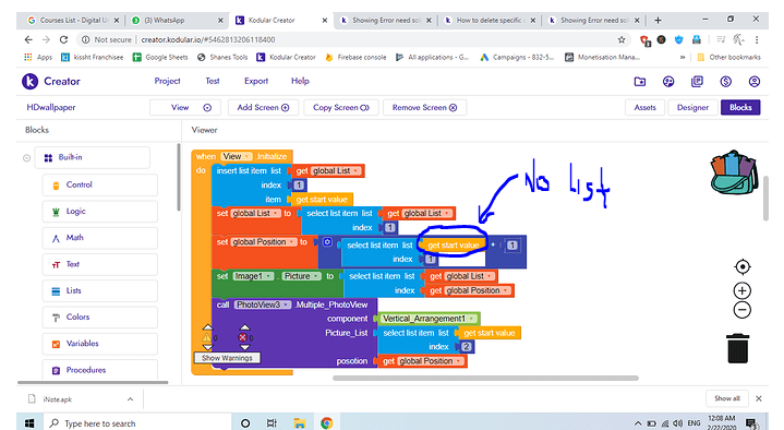 Showing Error "the operation select list item can't accept the arguments", need solution - Page ...