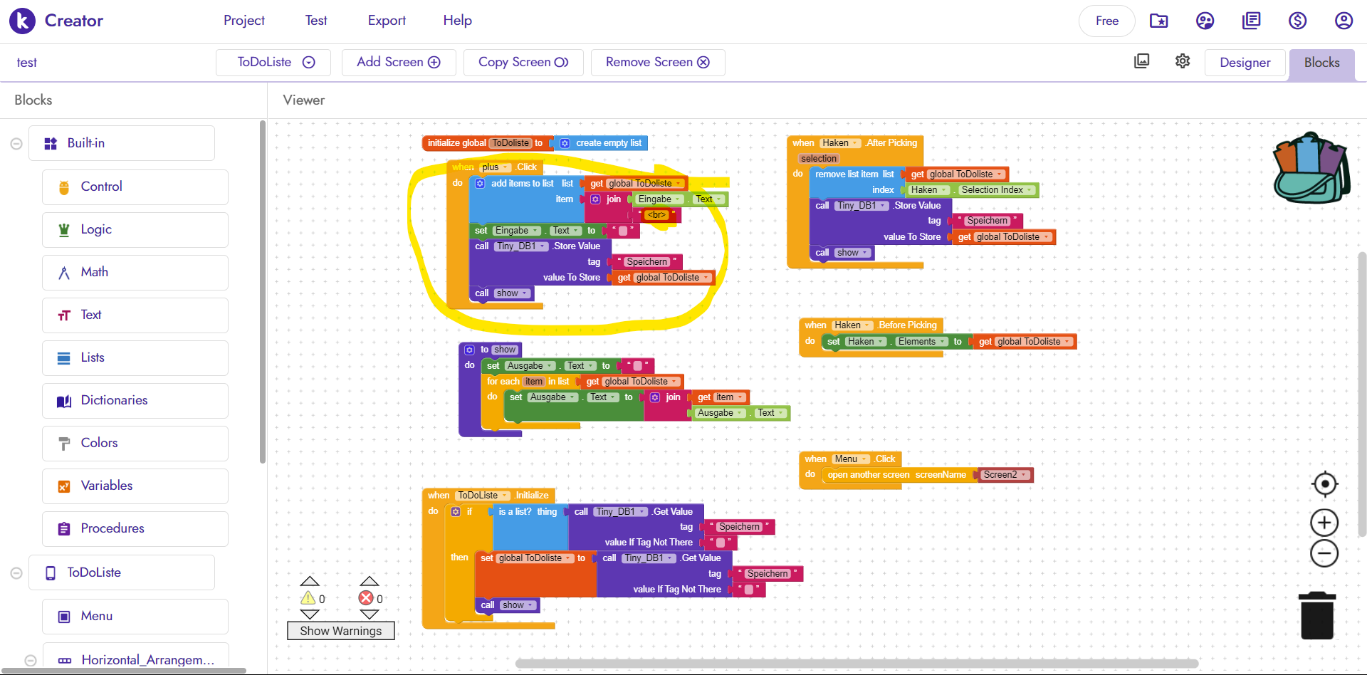 How can I create a line break in a label? - Discuss - Kodular Community