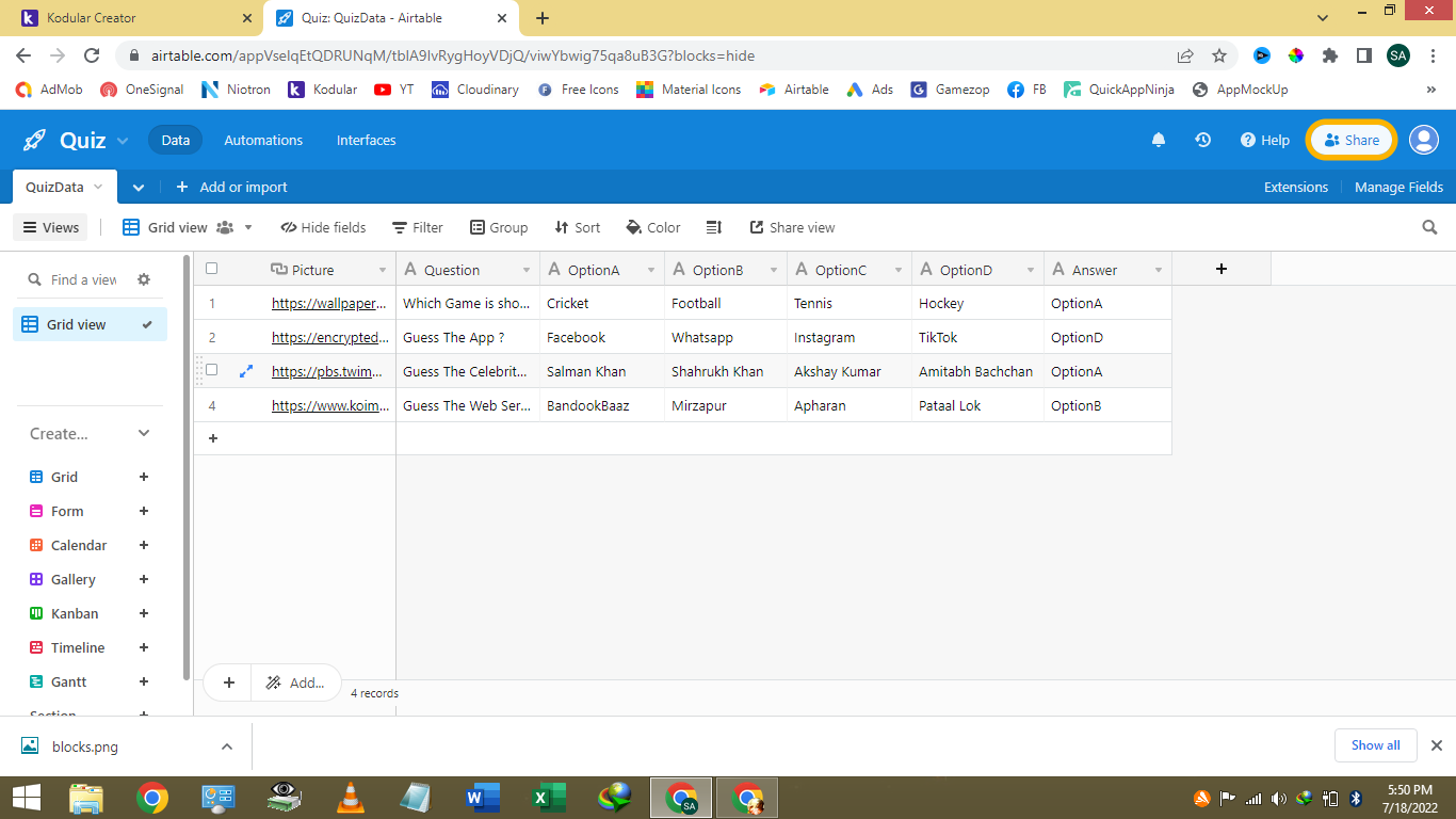 The operation select list item cannot accept the arguments: - Discuss - Kodular Community