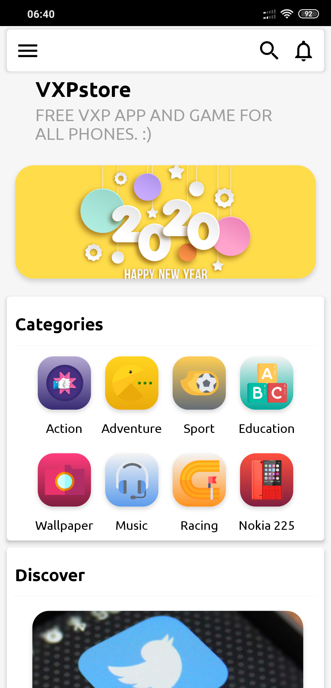 VXPstore latest version, welcome new year 2021 - Koded Apps - Kodular ...