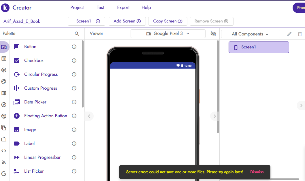 I need Help apk export error problem when i get premium - Discuss - Kodular Community
