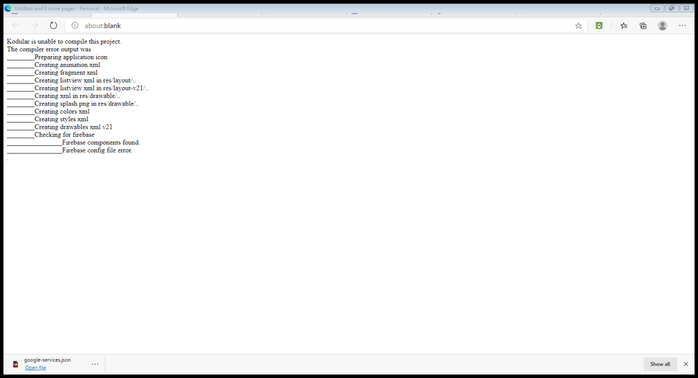 Having trouble with Firebase Authentication - Discuss - Kodular Community