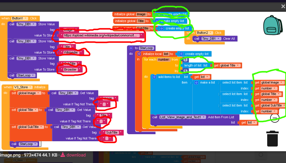 [PAYMENT FOR SERVICE] Use List View Image And Text with TINYDB - Request - Kodular Community