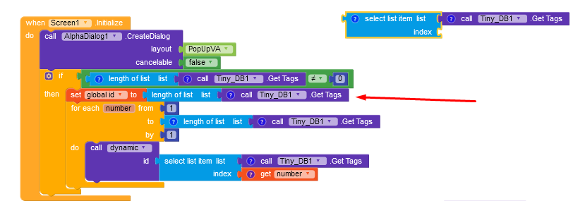 How to solve global initialize error and error fetching contents in tinydb? - Discuss - Kodular ...
