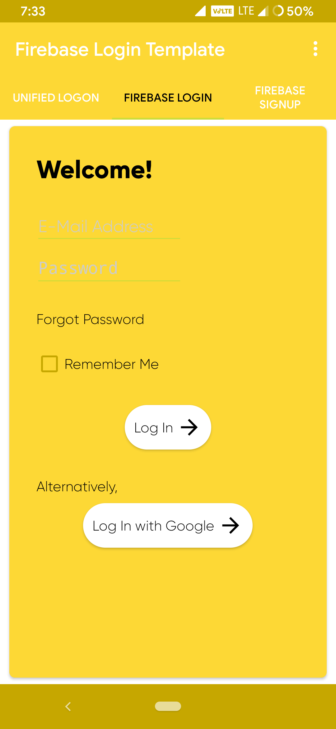 Firebase Authentication Template - Open Source - Kodular Community