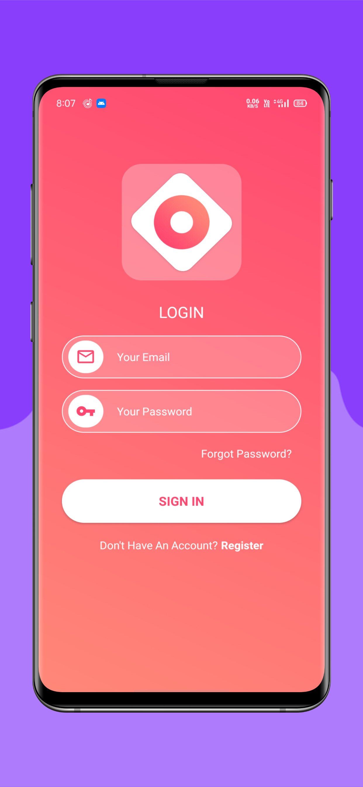 [Paid] Login And Register Screen UI Template Splash screen ( Included 2 ...