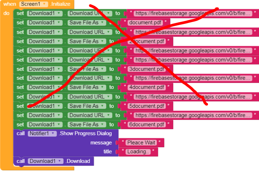 Need help making bloks download files only one time - Discuss - Kodular Community