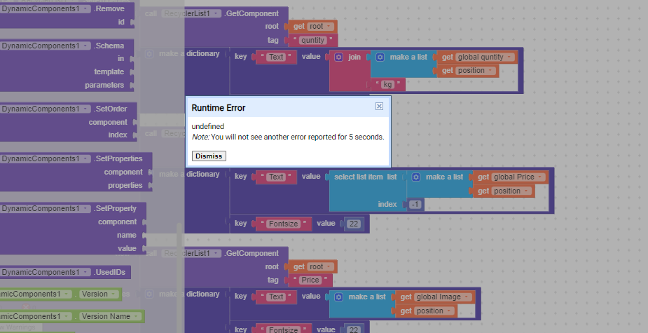 Runtime error: undefined - Discuss - Kodular Community