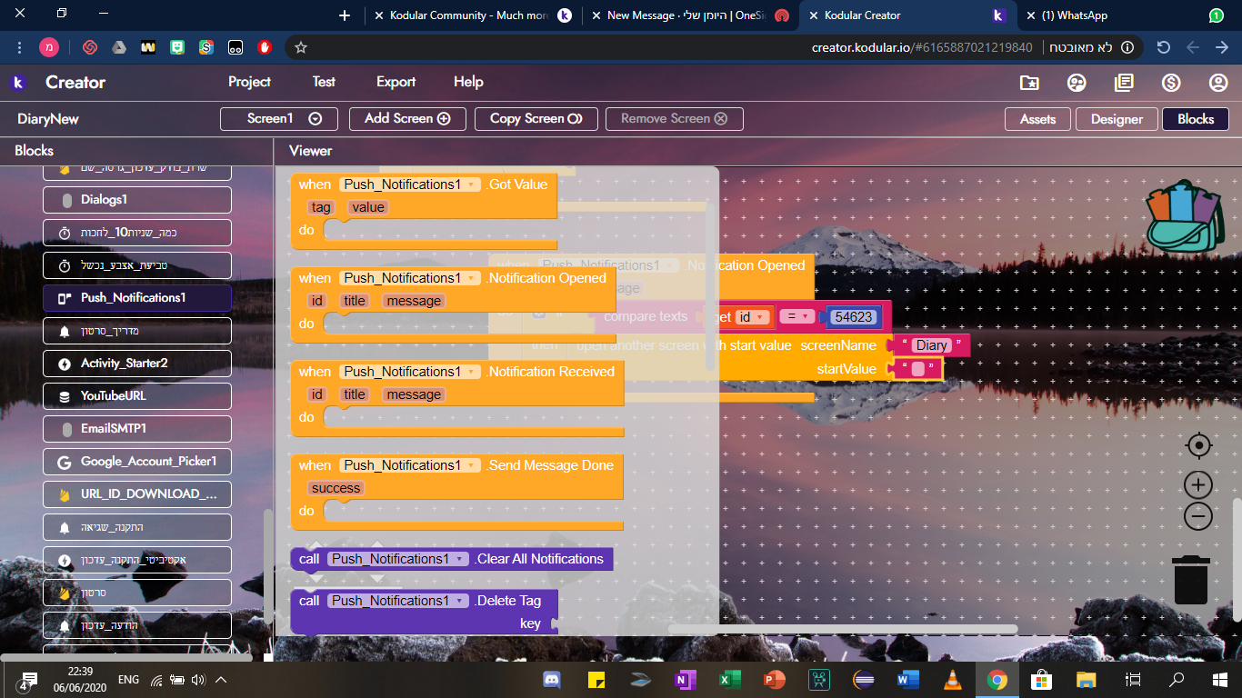 Onesignal: how to do action with button on notification? - Discuss ...