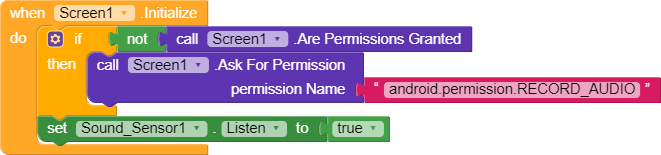 Problem with Sound Sensor - Discuss - Kodular Community