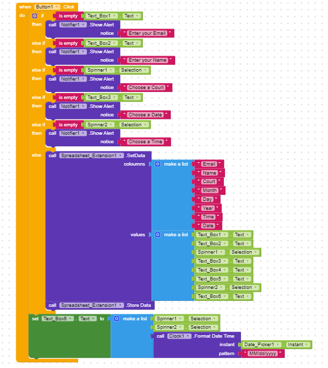 Spreadsheet "Data already exist, try another one" - Discuss - Kodular ...