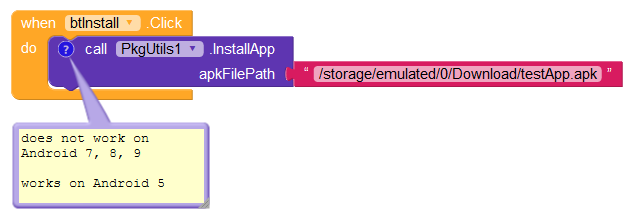 PkgUtils : An extension to work with Packages - Page 2 - Extensions - Kodular Community