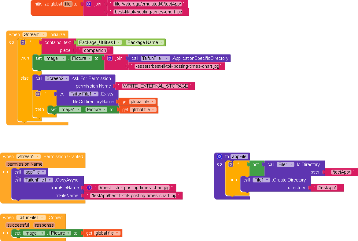 Files from assets to internal storage - Discuss - Kodular Community