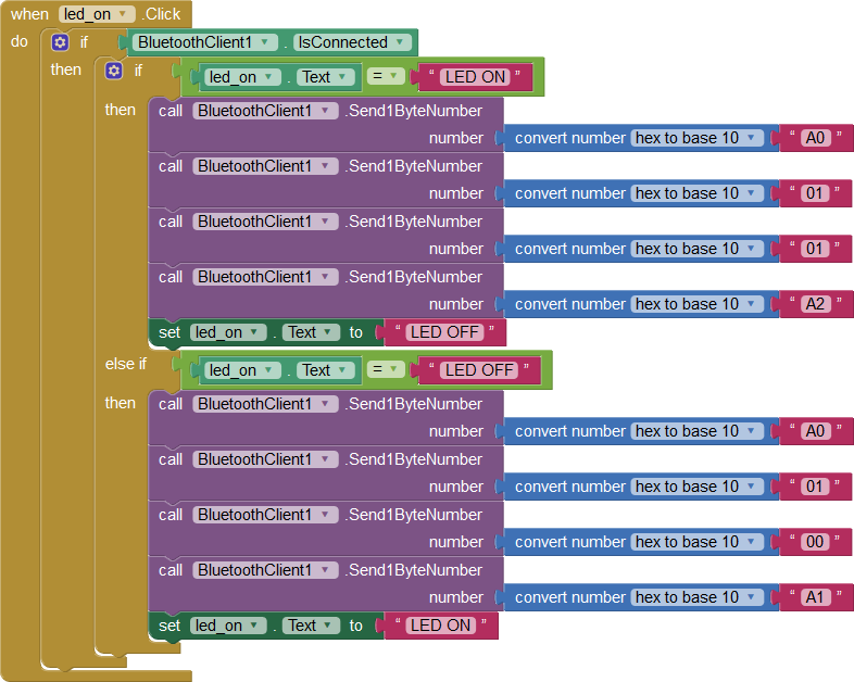 (Solved) Send hexadecimal codes to a Bluetooth relay - Discuss ...
