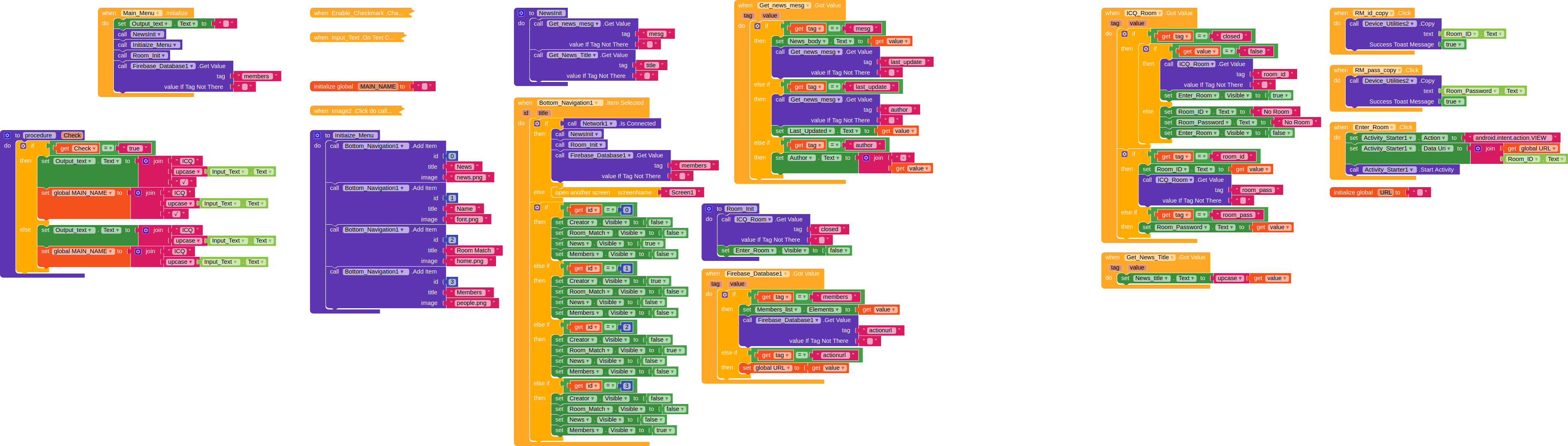 Runtime Error : call to gnu.expr.ModuleMethod - Bugs - Kodular Community
