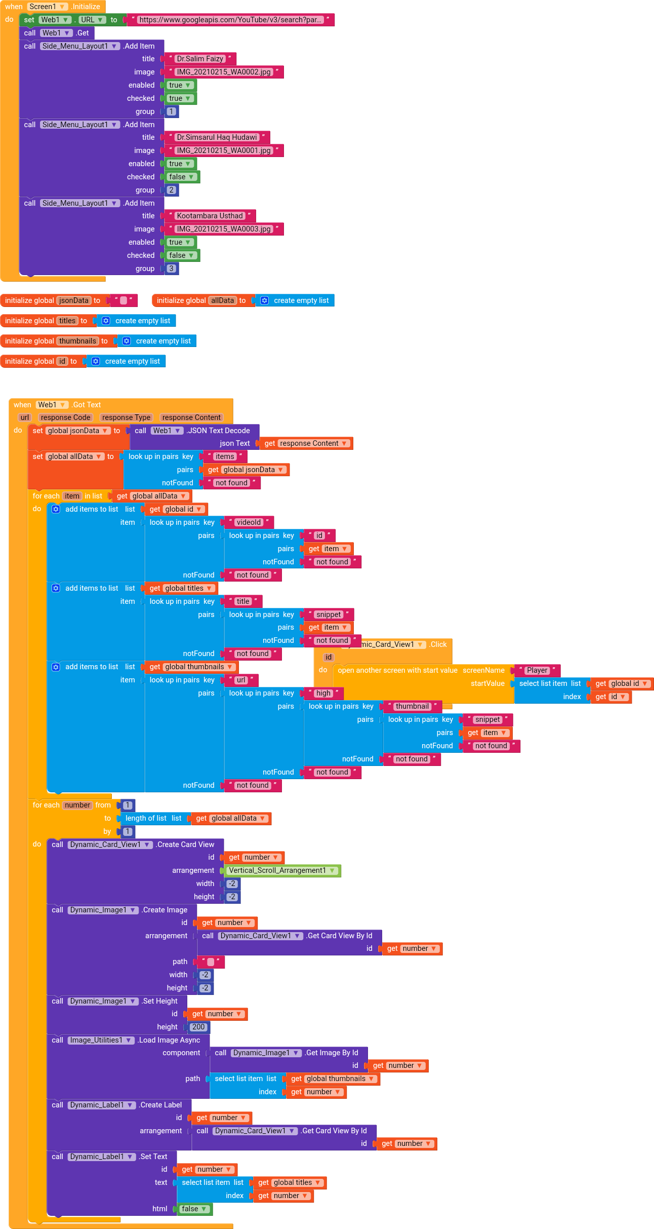 Error on getting json from web - Discuss - Kodular Community