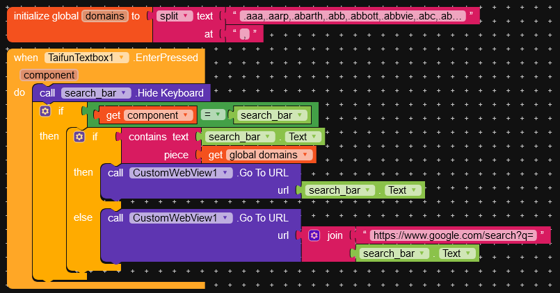 How to add multiple words in "contains text piece" - Discuss - Kodular Community
