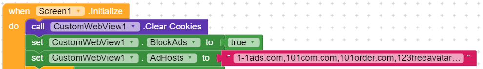 Blocking ads in webview with javascript - Discuss - Kodular Community