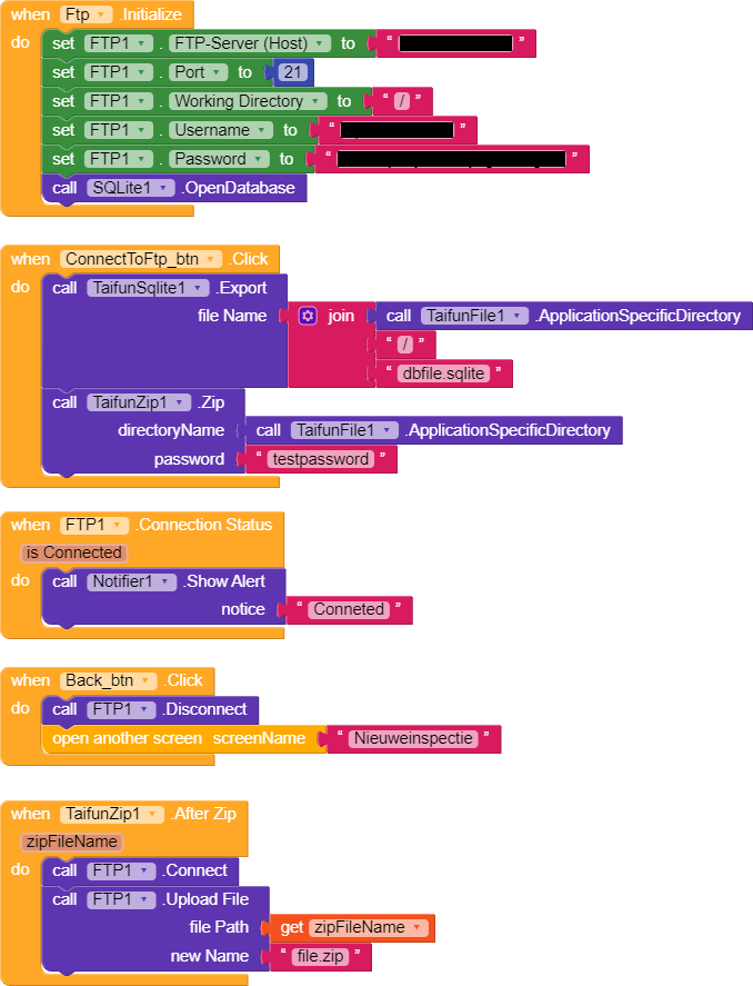 Export or backup sqlite database to remote server using FTP - Discuss - Kodular Community