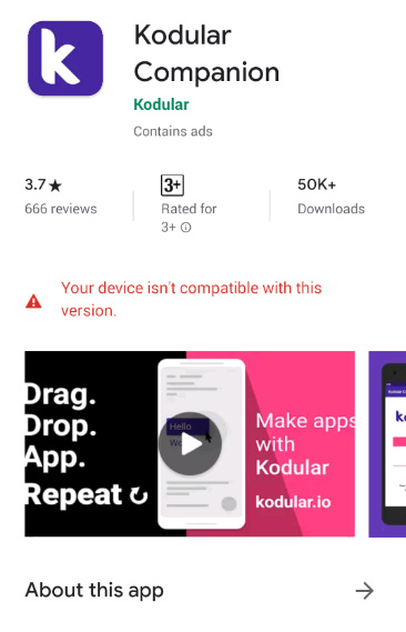 Kodular Companion Discuss Kodular Community