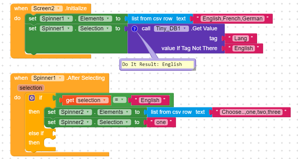 To switch language in Spinner - Discuss - Kodular Community
