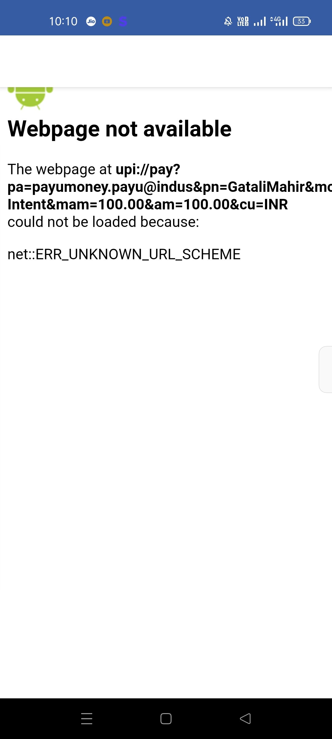 Help me fix error UNKNOWN_URL_SCHEME - Discuss - Kodular Community