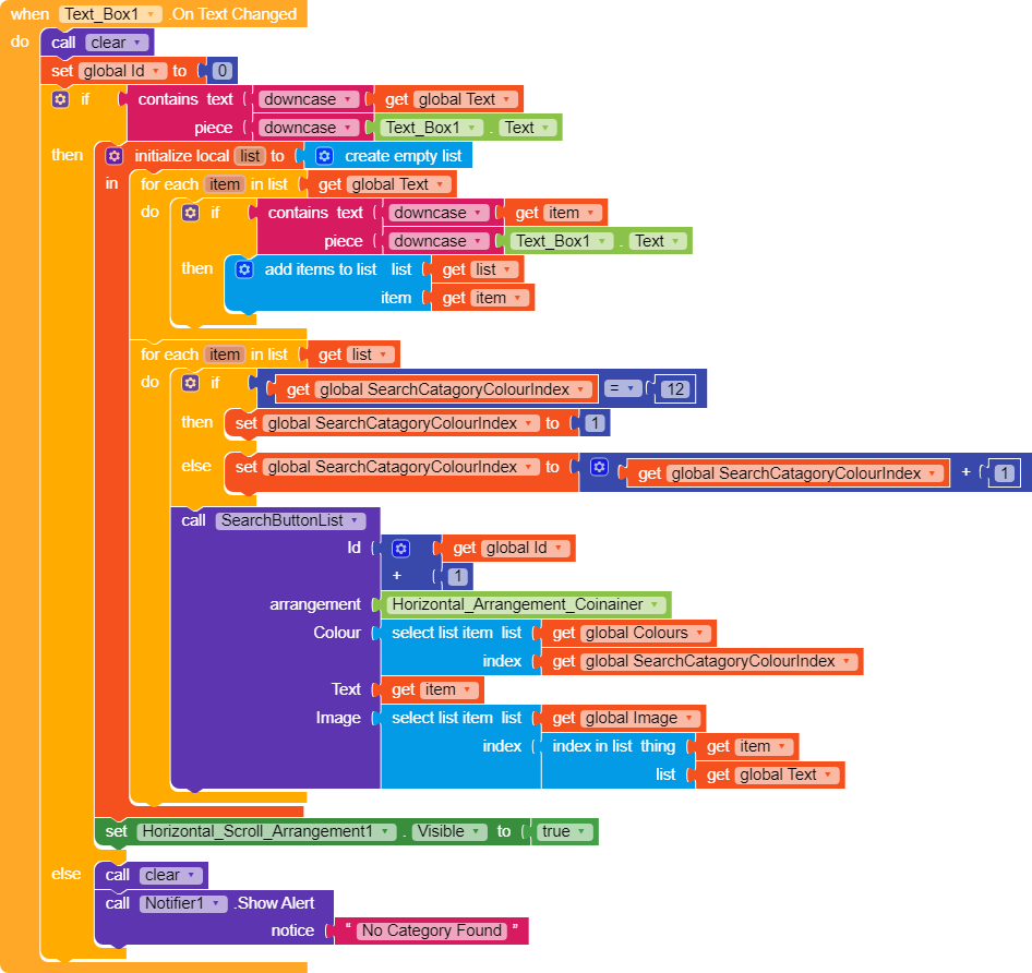 Custom Search Bar with Simple & Dynamic Listview | Guide - Page 2 - Resources - Kodular Community