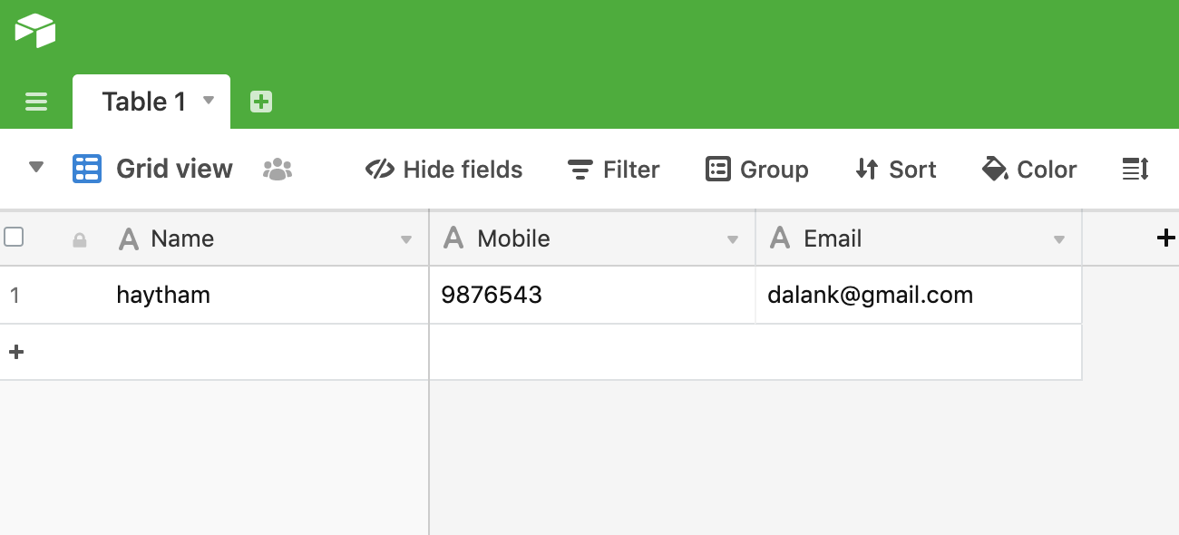 How to display Columns retrieved from Airtable? - Discuss - Kodular Community