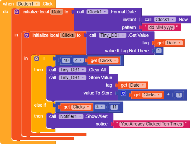 Click limit for button - Discuss - Kodular Community