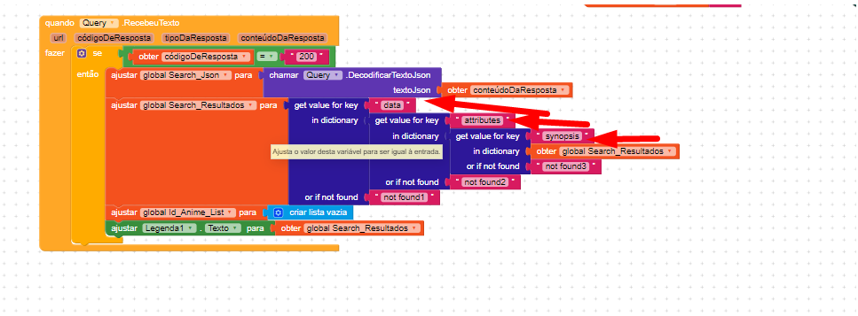 Takes certain Values from a json file. (help me) - Discuss - Kodular Community