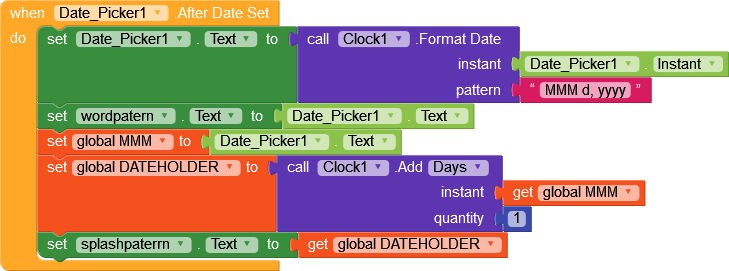 I can't add day on my date picker value! - Discuss - Kodular Community