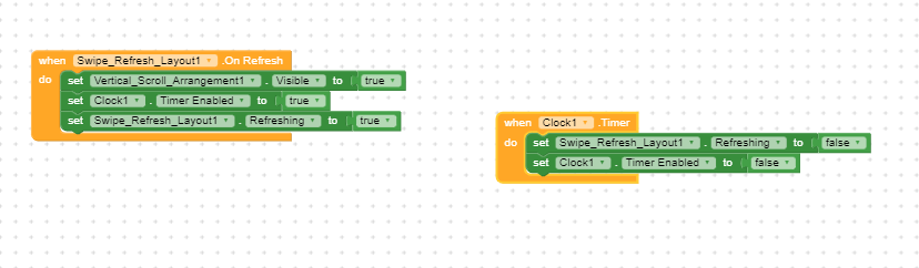 How to refresh a form in swipe refresh layout - Discuss - Kodular Community