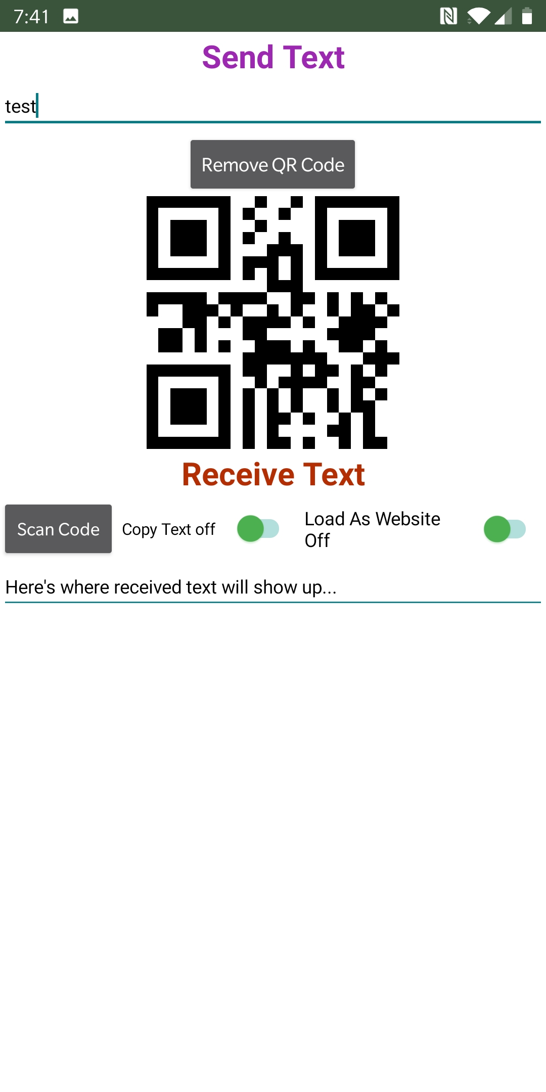 An App To Send Text With QR Codes - Kodular Store - Kodular Community