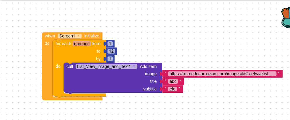 List view is not showing more than nine items.Can anybody tell where's the problem and how to ...