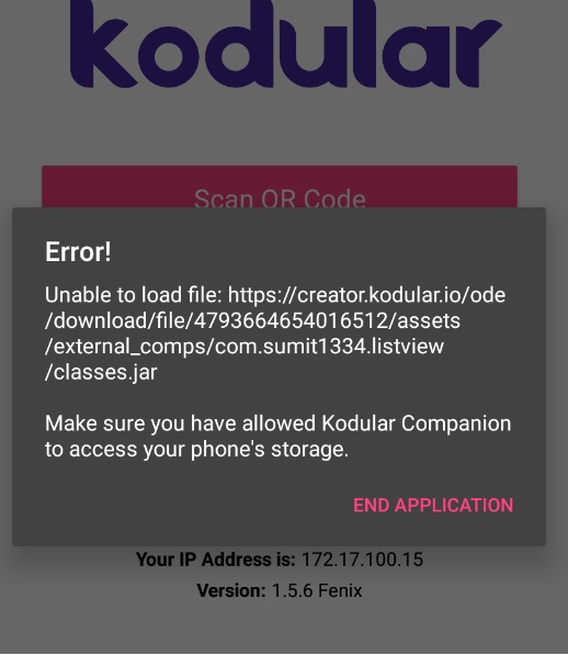 Having trouble with extension limit - Discuss - Kodular Community